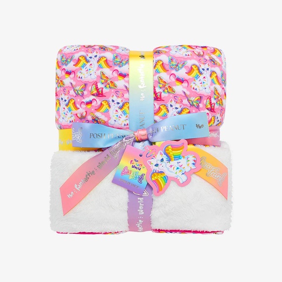 Posh Peanut | Other | Lisa Frank Angel Kitty Luxe Plush Patoo | Poshmark